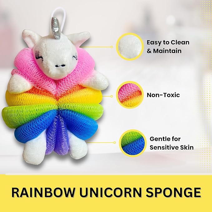 Starbrite the Unicorn Animal Sponge – Pure Body Life