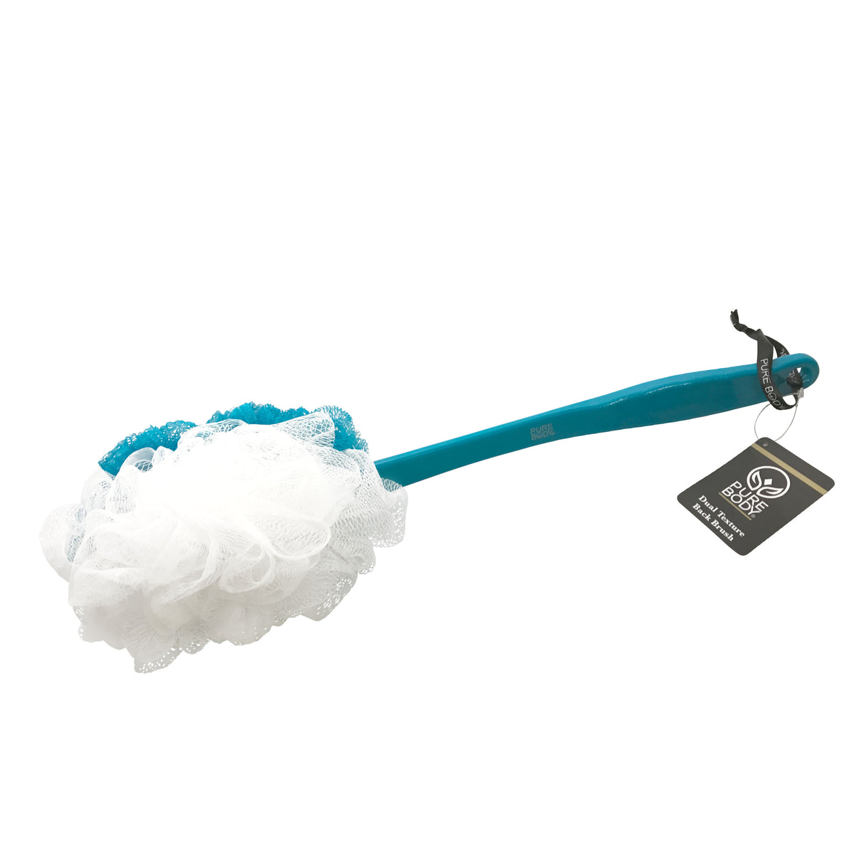 Pure Body Acrylic Dual Mesh Back Brush Mesh Sponge - Bath & Shower ...