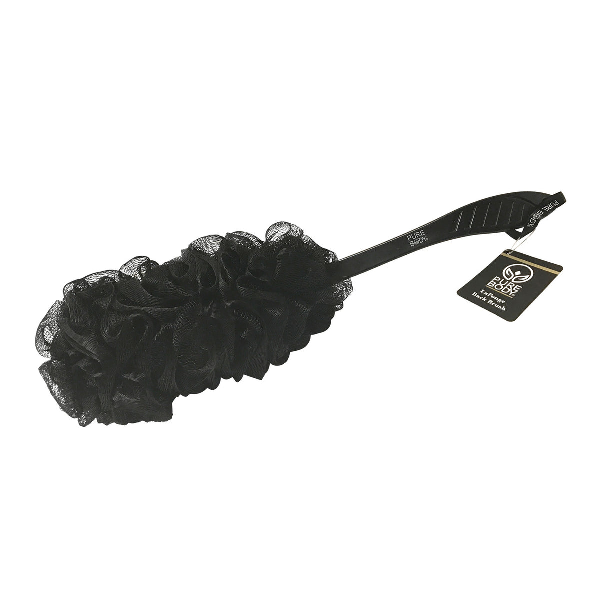 Pure Body Acrylic Long Handle Mesh Back Brush for Bath & Shower – Pure ...